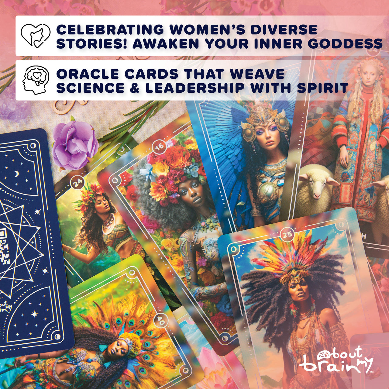 Goddesses Of The World Oracle Cards & Guidebook – About my Brain Institute
