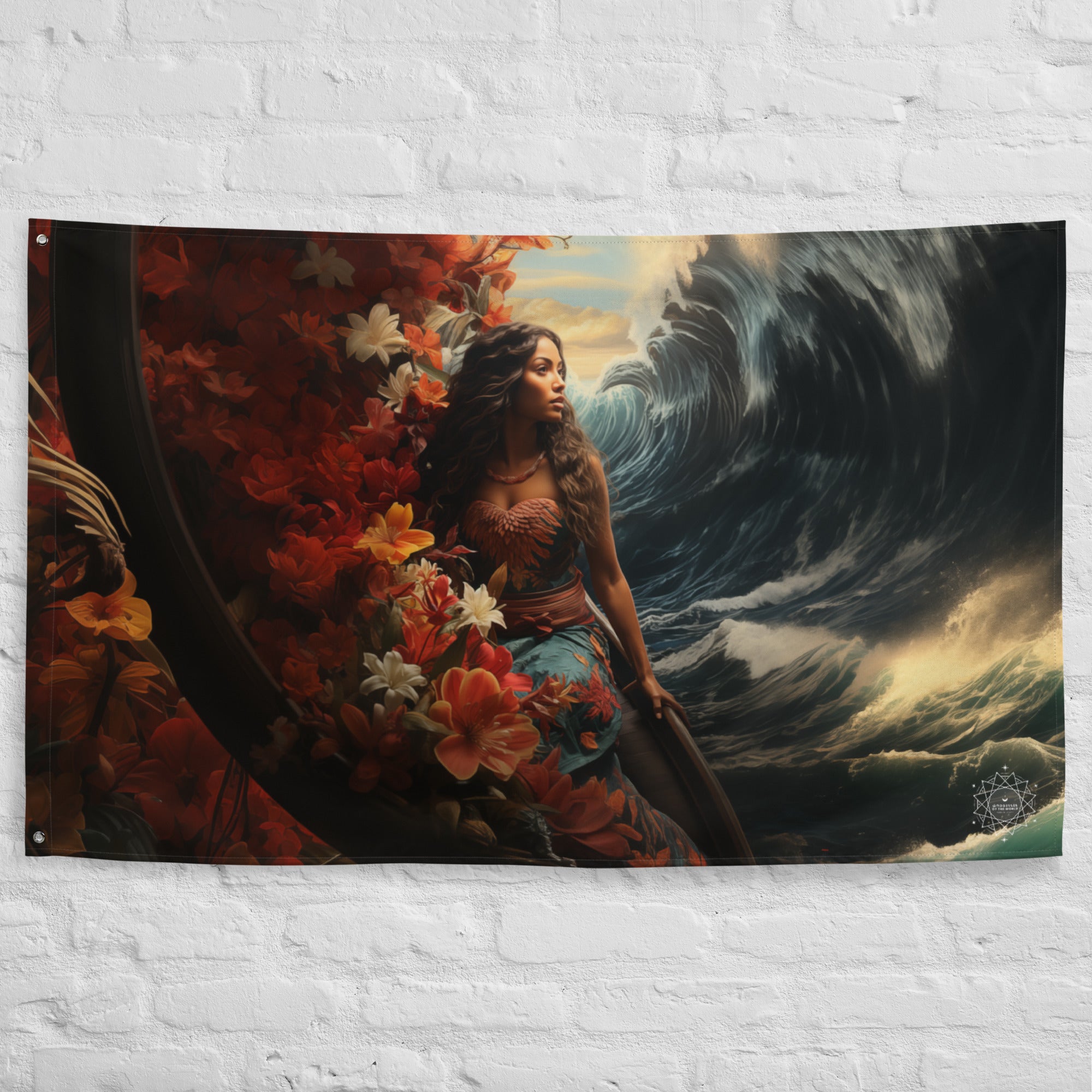 Sina-Uli Goddess Flag Wall Art – About my Brain Institute