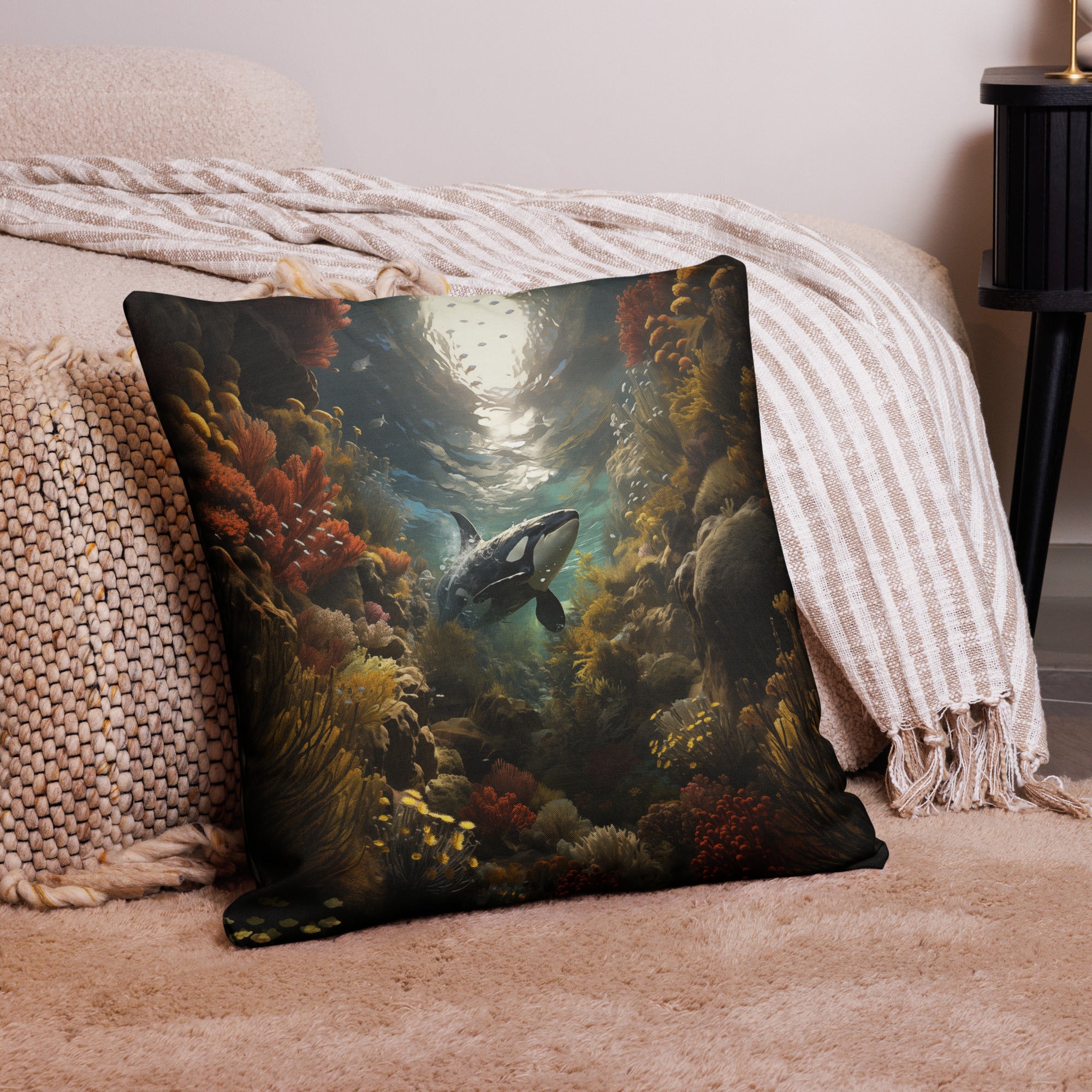 Orca Whale Spirit Animal Cushion Covers – About my Brain Institute
