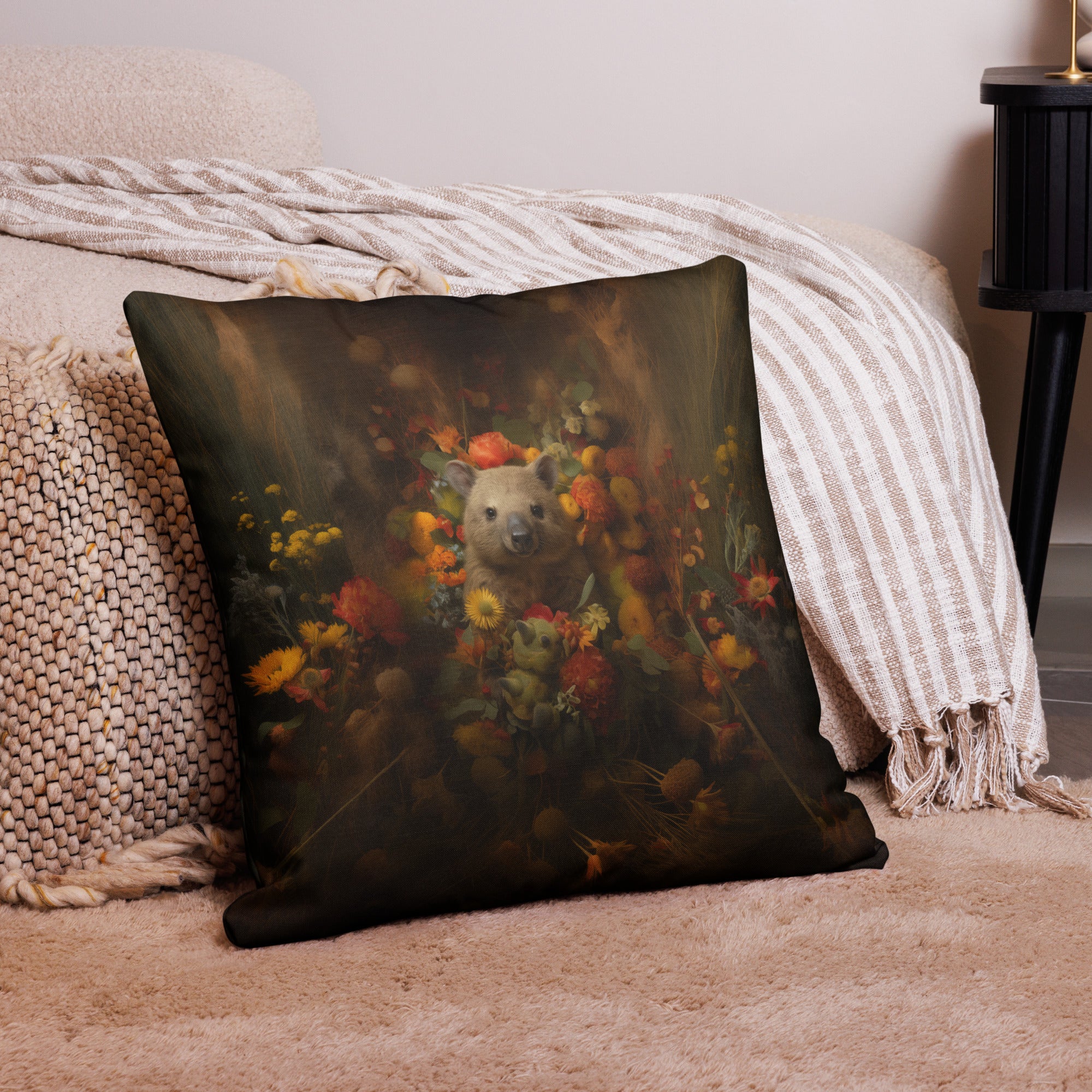 Wombat Spirit Animal Cushion Covers – About my Brain Institute