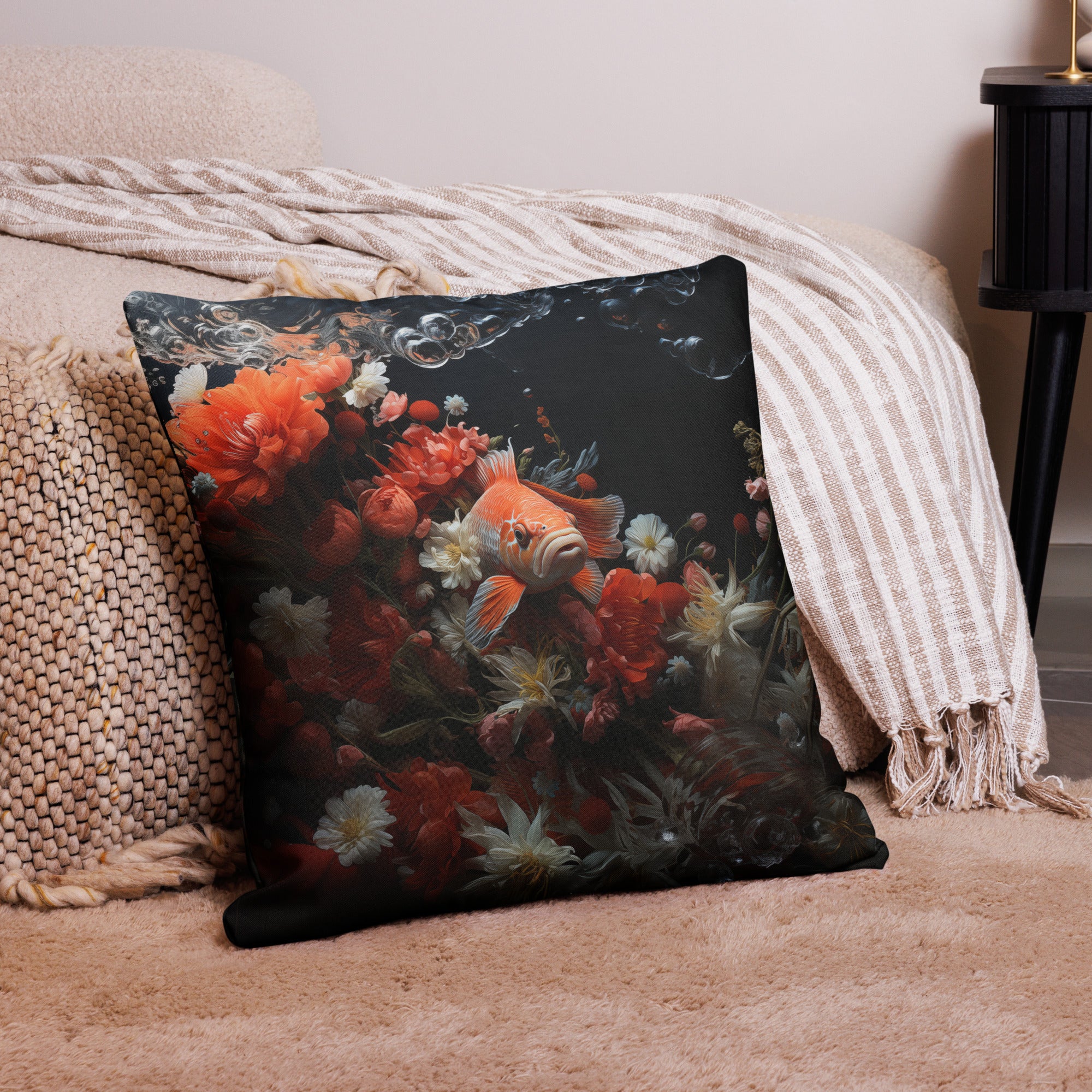 Koi Fish Spirit Animal Cushion Covers – About my Brain Institute