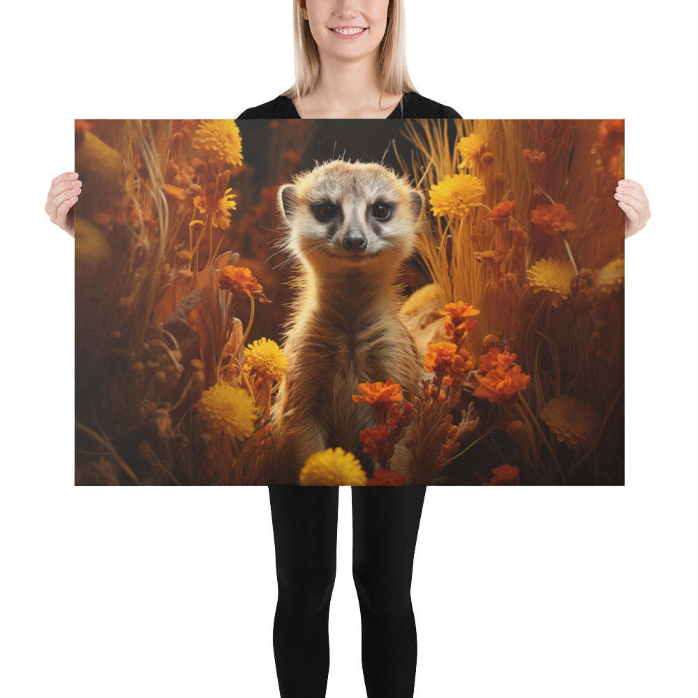Meerkat Spirit Animal Canvas – About my Brain Institute