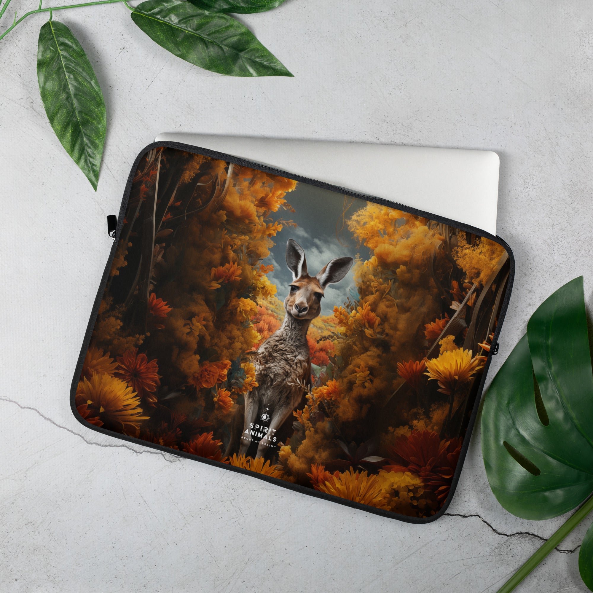 Kangaroo Spirit Animal Laptop Sleeve – About my Brain Institute